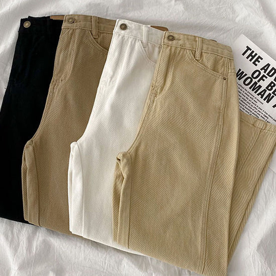 Cropped Mom Jeans (4 Colors) – Megoosta Fashion