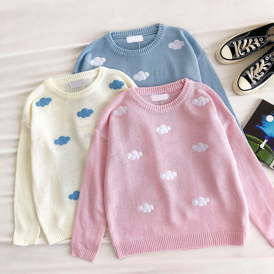 Cloud Sweater (3 Colors) – Megoosta Fashion