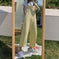 Spring Denim Overalls (Pastel Yellow) – Megoosta Fashion