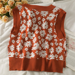 Rustic Floral Vest (2 Colors) – Megoosta Fashion